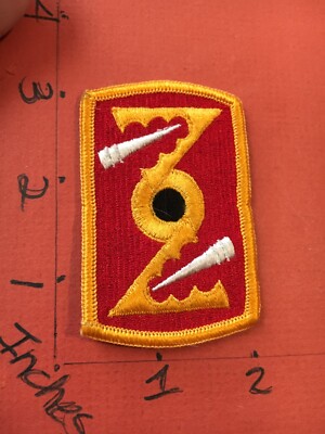 US Army 72nd Field Artillery Brigade m/e Patch 4/1/23 | eBay