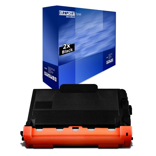 2er Set Europcart Toner Compatible F R Brother TN 3520, Black | eBay