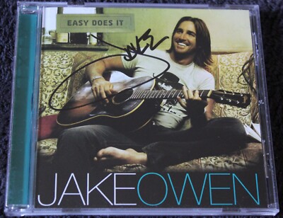 Jake Owen Easy Does It Cd Signed Cover 886919829624 Ebay 7932