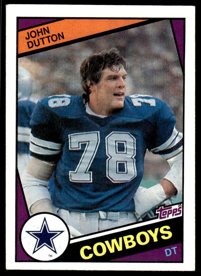 1984 TOPPS JOHN DUTTON DALLAS COWBOYS #240 | eBay