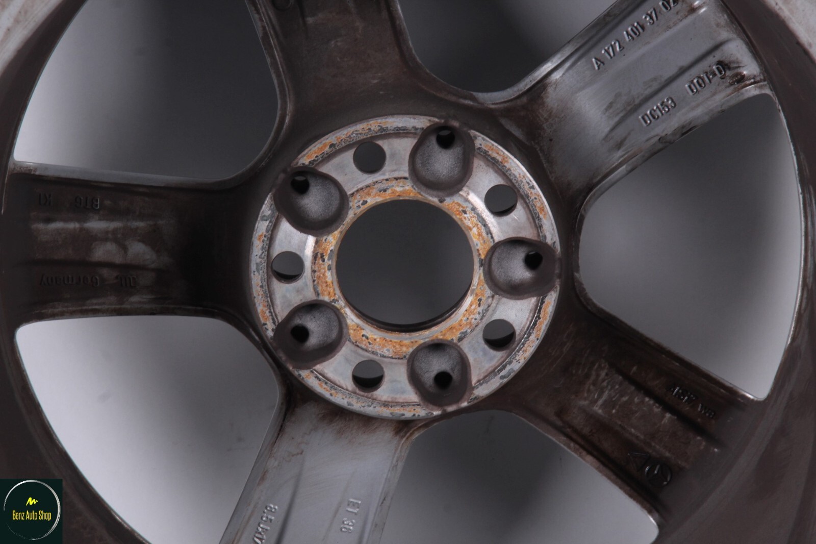 Mercedes R172 SLK250 SLC300 8.5 x 17 17" Rear Wheel Rim Silver ...