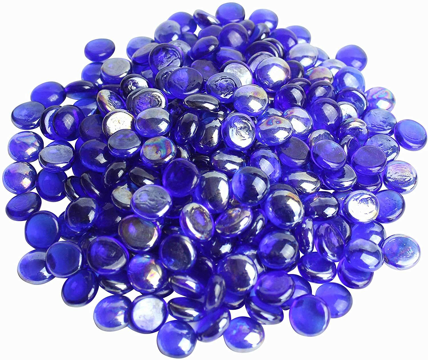 Decorative Glass Pebbles Mosaic Gems Nuggets Marbles Vase Wedding Craft ...