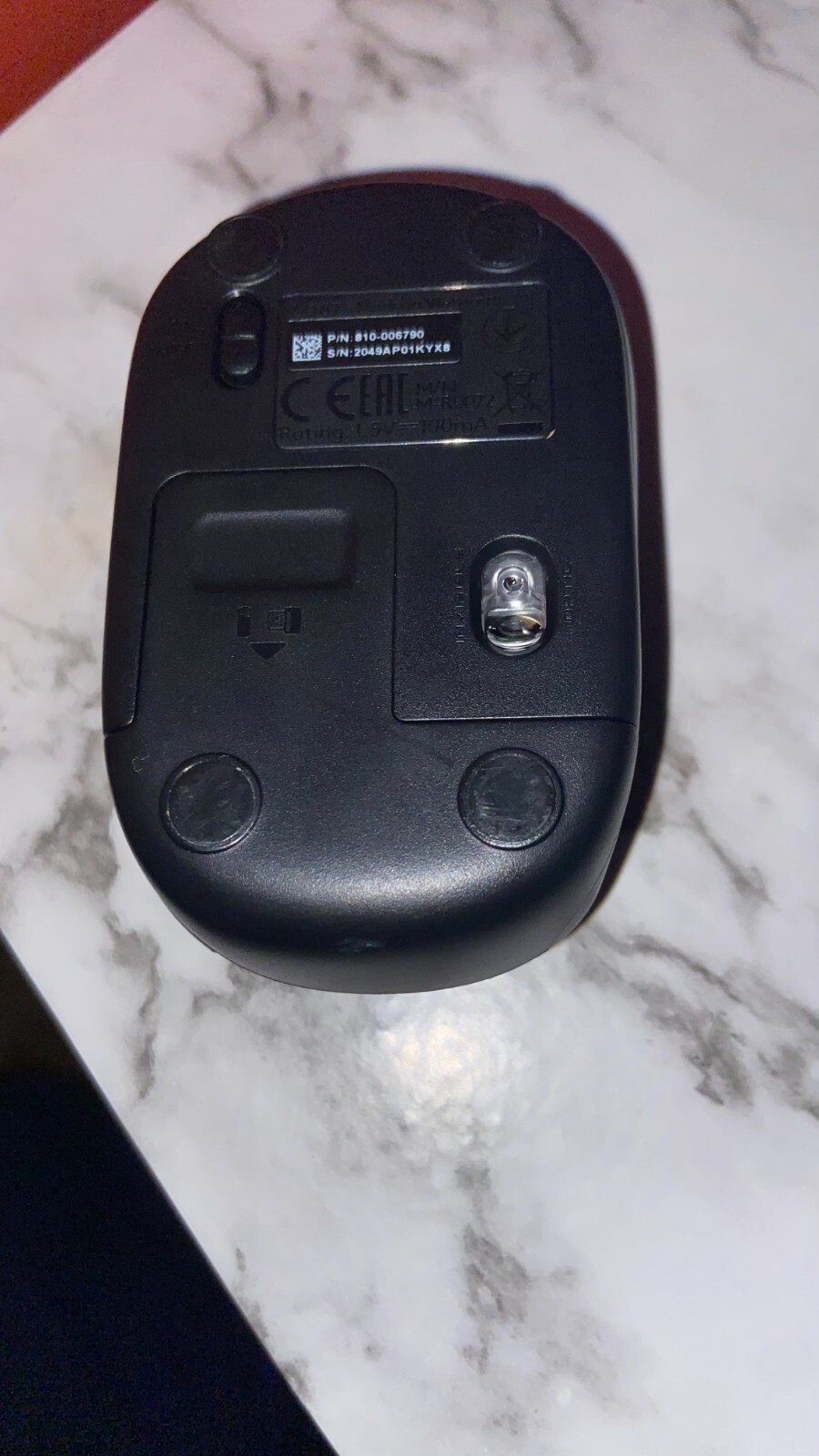 Logitech M187 Wireless Mini Optical Mouse - Black and Grey(910-002726 ...