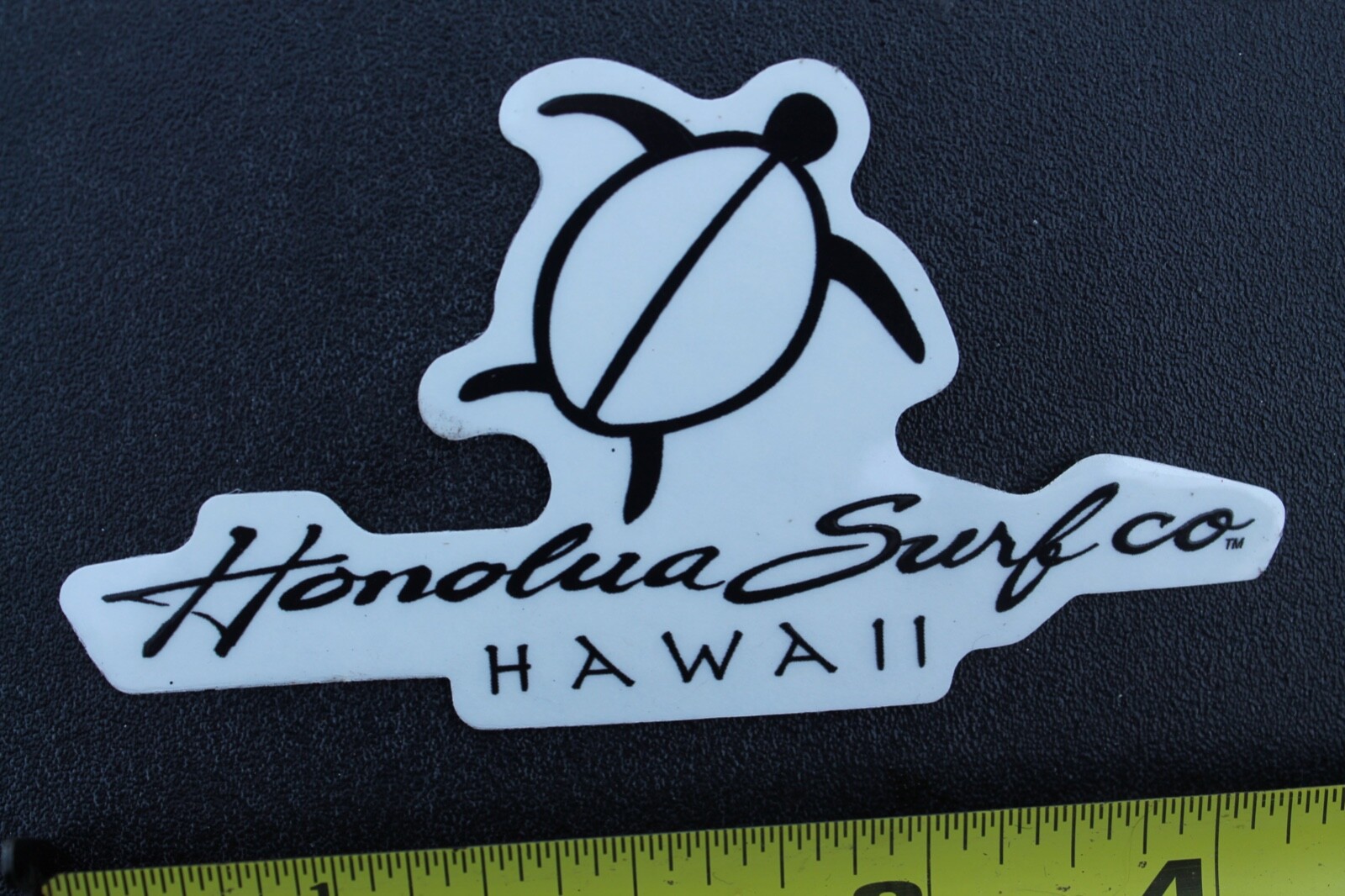 Honolulu Surfboards Hawaii Aloha Clear Black Turtle V42A Vintage ...