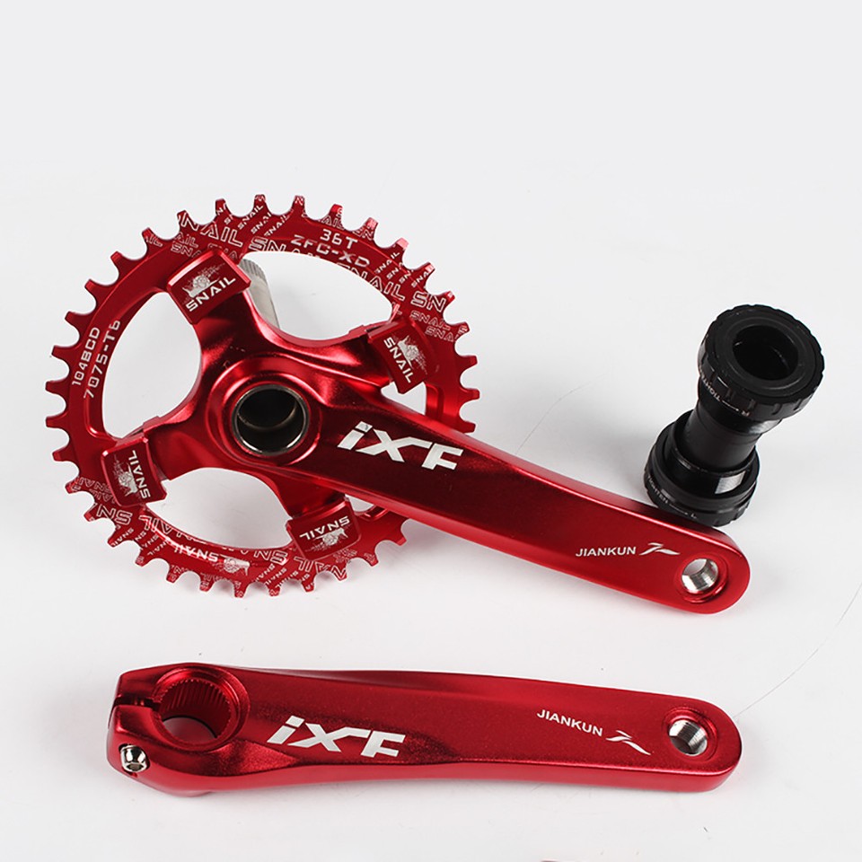 104bcd MTB Bike Crankset 170mm Arm Crank Bottom Bracket Chainring ...