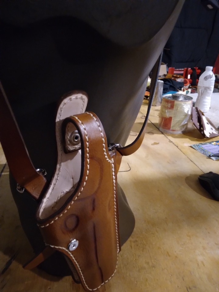 Vertical Double gun shoulder holster for 1911 5" | eBay