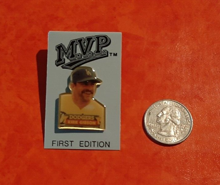 Lot of (5) 1990 MVP MLB Collector Pin Series Kirk Gibson- LA DODGERS | eBay