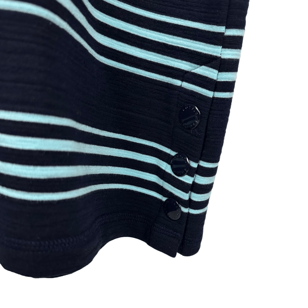 Talbots V-Neck Medium Cotton Modal Stripe Dress | eBay