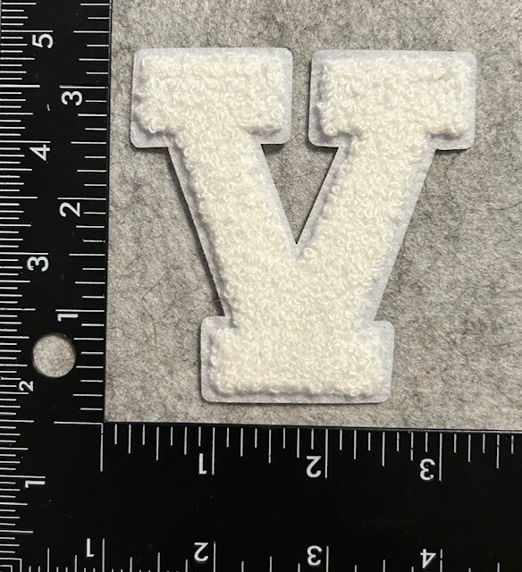 Alphabet Varsity Letters Patch Letterman Jacket Embroidered Iron-on ...