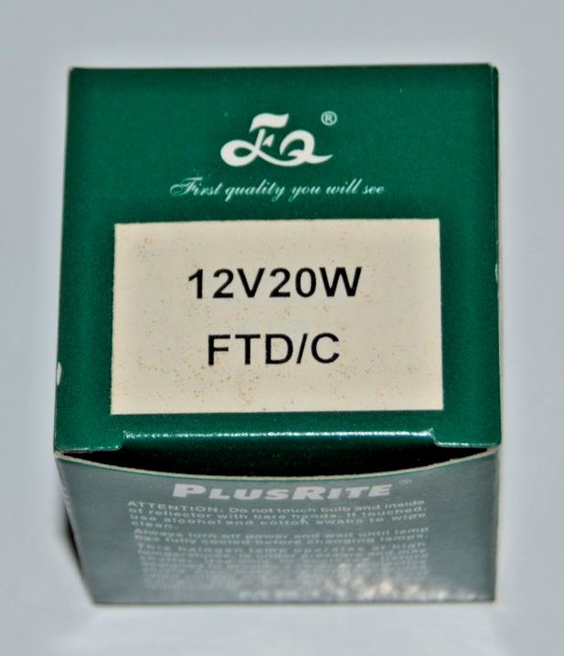 Plusrite® MR11 FTD/C 12V 20W 2-Pin Dichroic Tungsten Halogen Lamp G4.0 ...