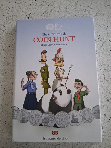 The Great British Coin Hunt 50p Album WITH KEW GARDENS | eBay UK