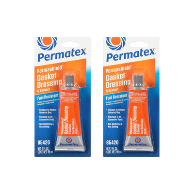Pack of 2 Permatex 85420 Permashield Fuel Resistant Gasket Dressing ...