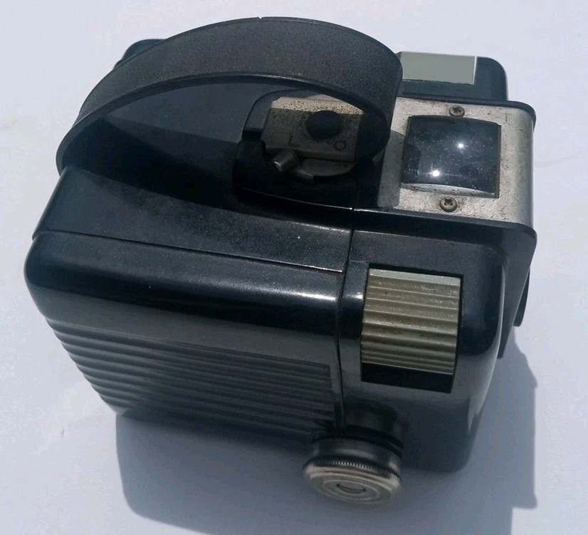 Vintage Kodak Brownie Hawkeye Flash Camera Model Camera In Leather Case ...