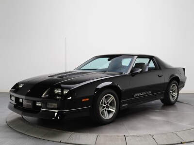 1985 Chevy Camaro IROC-Z (black) POSTER | 24x36 in | Z-cars | eBay