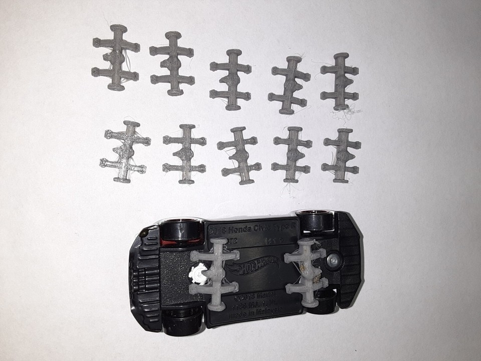 Hot wheels 1:64 Lift Kit 5 Kits Swap Mud Off Road Truck axles Rubber ...
