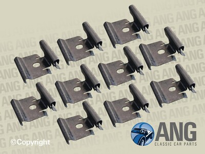 FORD CAPRI Mk2 & Mk3 DOOR GLASS OUTER WEATHERSTRIP FITTING CLIPS x 10 ...