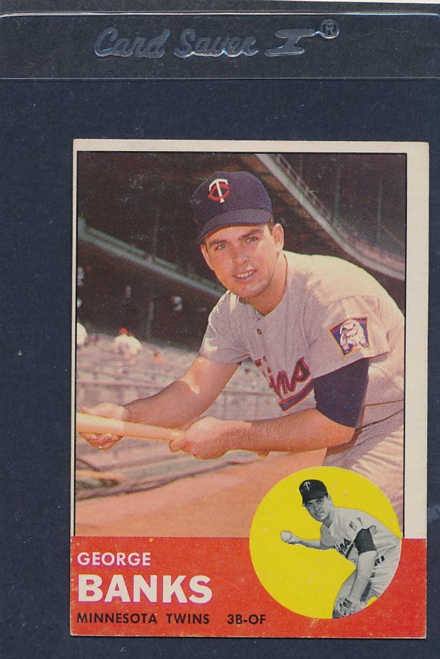 1963 Topps #564 George Banks Twins EX 63T564-90316-3 | eBay