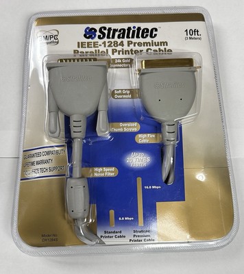 IEEE-1024 10’ Parallel Printer Cable | eBay