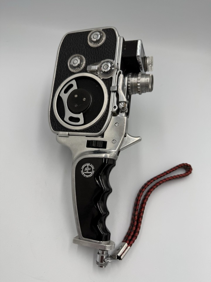 BOLEX B8L 8mm Movie Camera w/ Handle Pistol | eBay