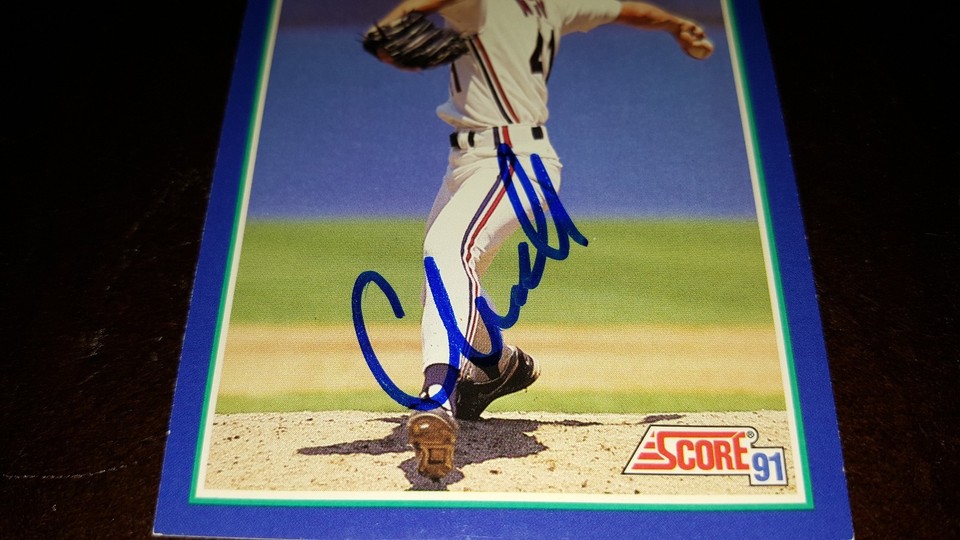 CHARLES NAGY SIGNED 1991 SCORE CARD AUTOGRAPHED | eBay
