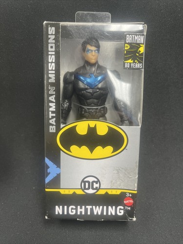 DC Comics Batman Missions Nightwing 6" Action Figure Poseable 2019 ...