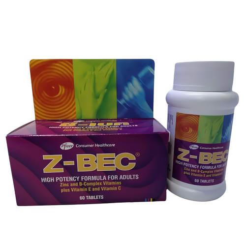 2 Bottles Z-BEC Multivitamins High Potency Formula for Adults 2x60 ...