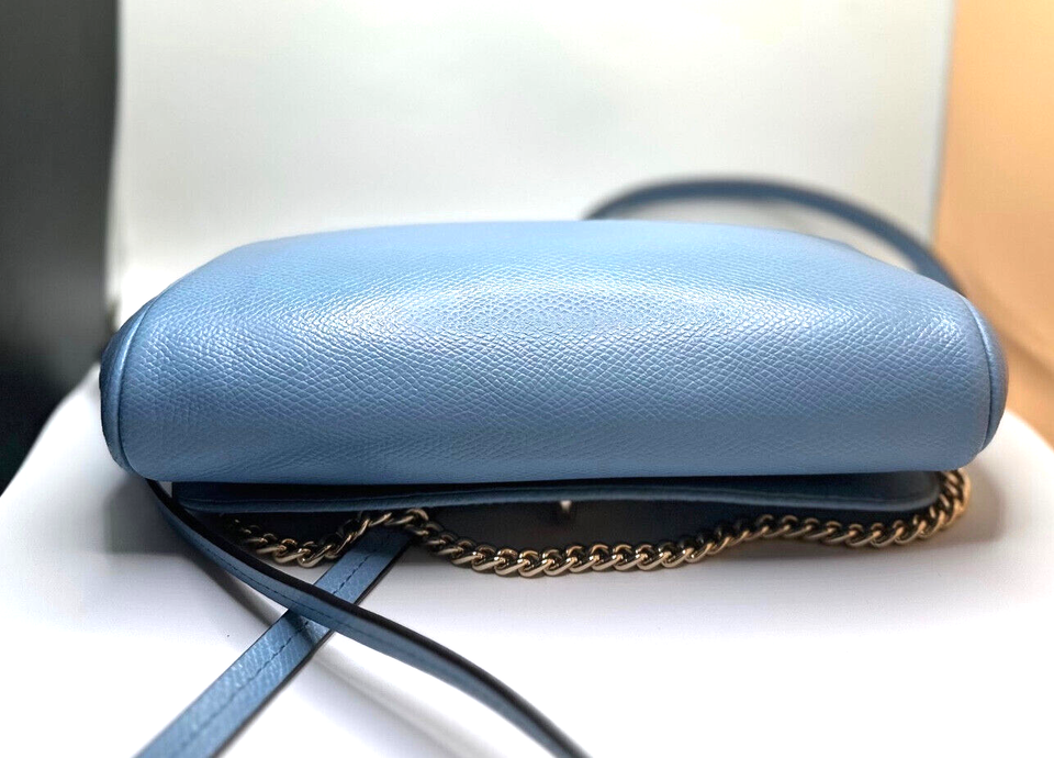 COACH Mini Ruby Crossbody Messenger Clutch Convertible F34604 Blue | eBay
