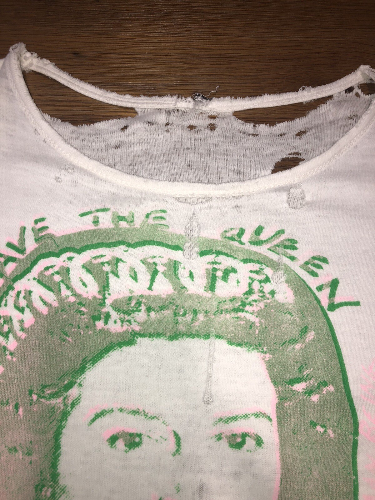 Vintage Vivienne Westwood seditonaries God Save the Queen tshirt | eBay UK