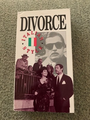 Divorce Italian Style w/Marcello Mastroianni VHS | eBay