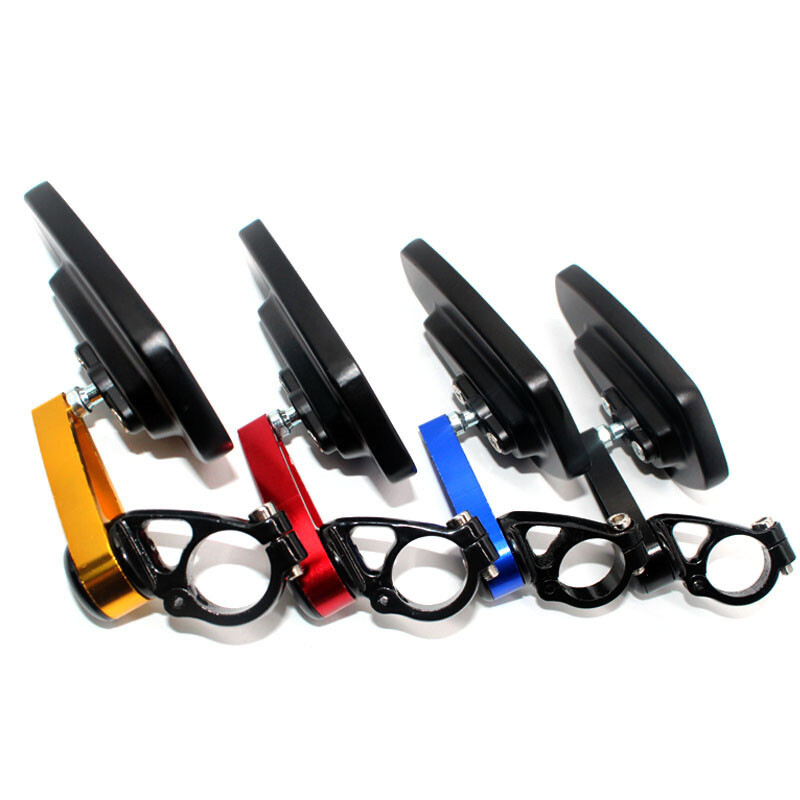 Motorcycle 7/8" Handle Bar End Mirrors For Yamaha YZF R6 R1 FZ07 FZ09 ...