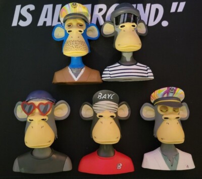 NFTy FIGs 2023 Series 1 Bored Ape Yacht Club Figures YOU PICK Excite | eBay