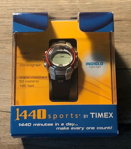 1440 Sports by TIMEX Digital Wristwatch - 2009 - IN BOX! | eBay