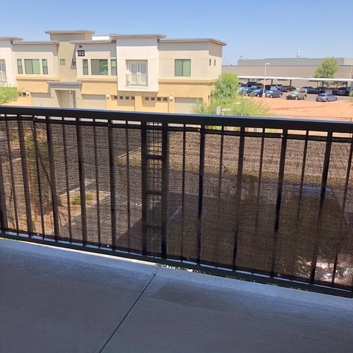 Vinyl Shade Cloth with Grommets 80% UV Protection Breathable Privacy ...