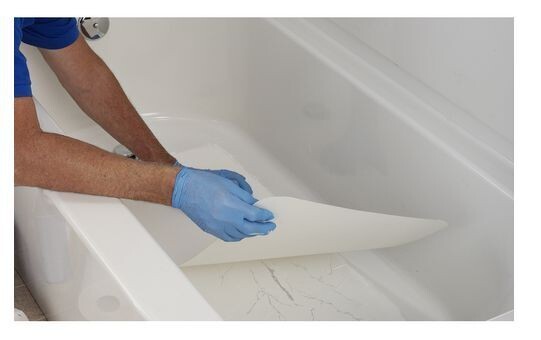 Napco NuTub Shower Bathtub Base Bath Tub Floor Repair Kit Inlay 40" X ...