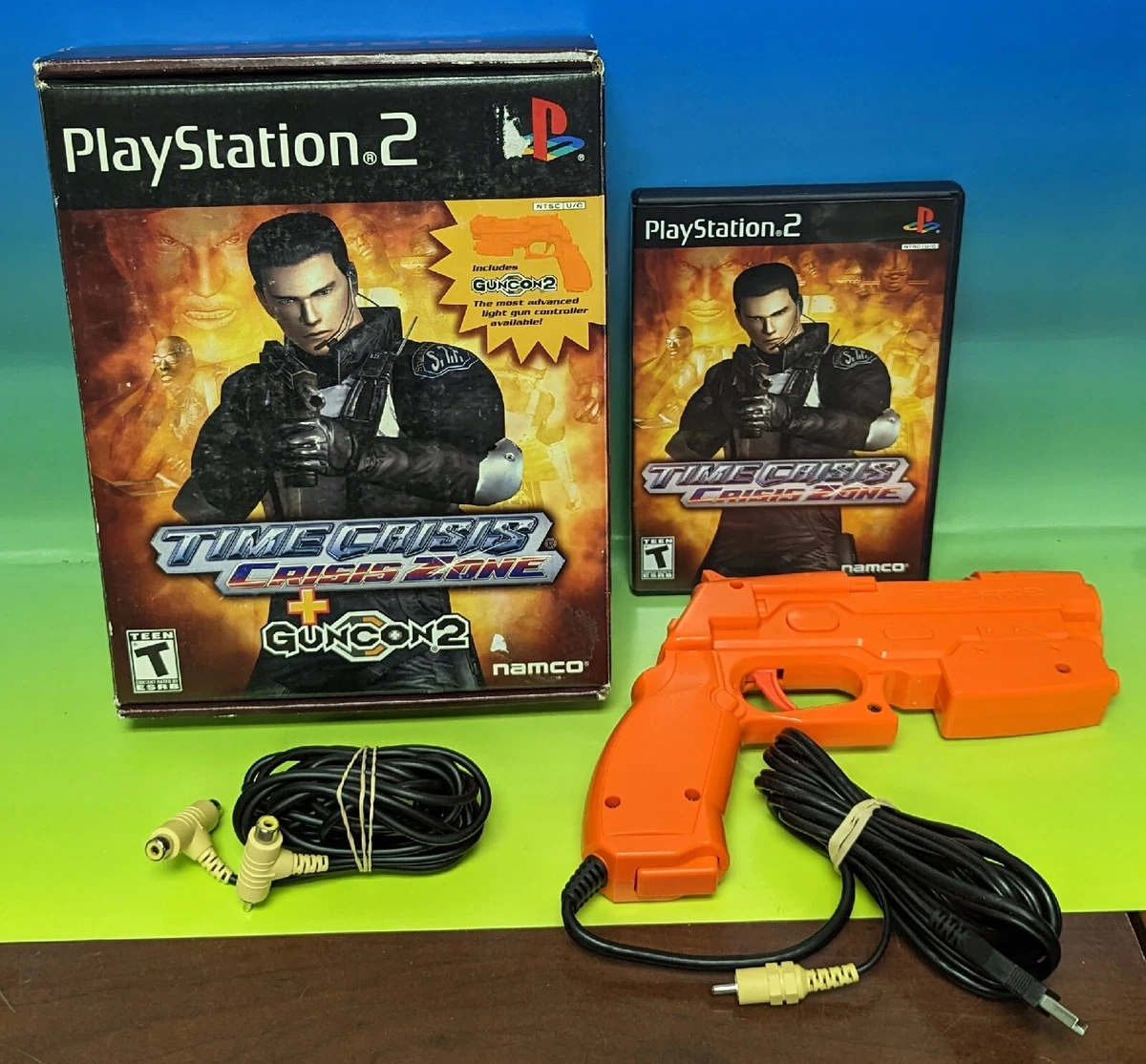 Time Crisis: Crisis Zone For Playstation 2 Guncon 2 ugel01ep.gob.pe