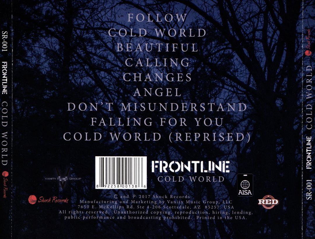 FRONTLINE COLD WORLD NEW CD 892258001386 | eBay