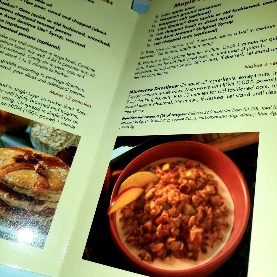 Quaker Oats Classic Recipes. Cook Book By Publications International ...