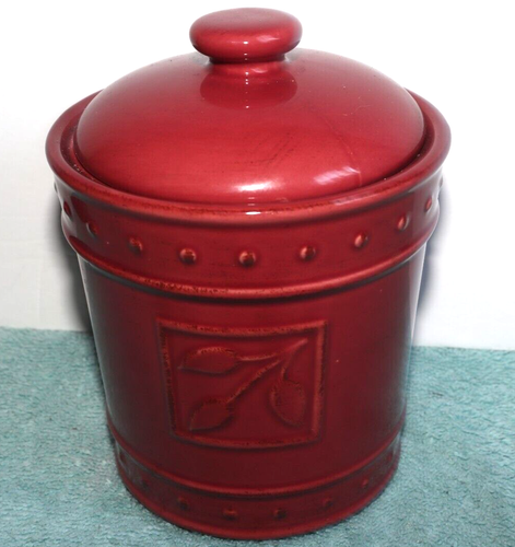 Sorrento Debby Segura 2001 Red Small Signature Canister | eBay