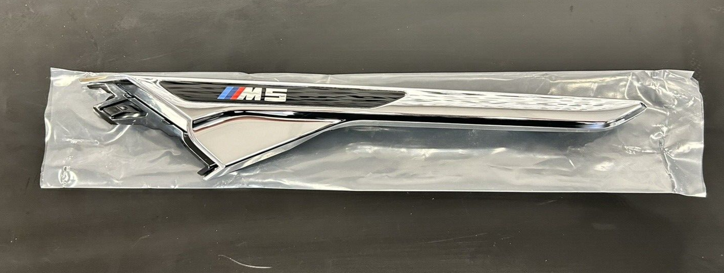 Genuine BMW F90 5 Series M5 Black Passenger Air Duct Wing Trim 8063205 ...