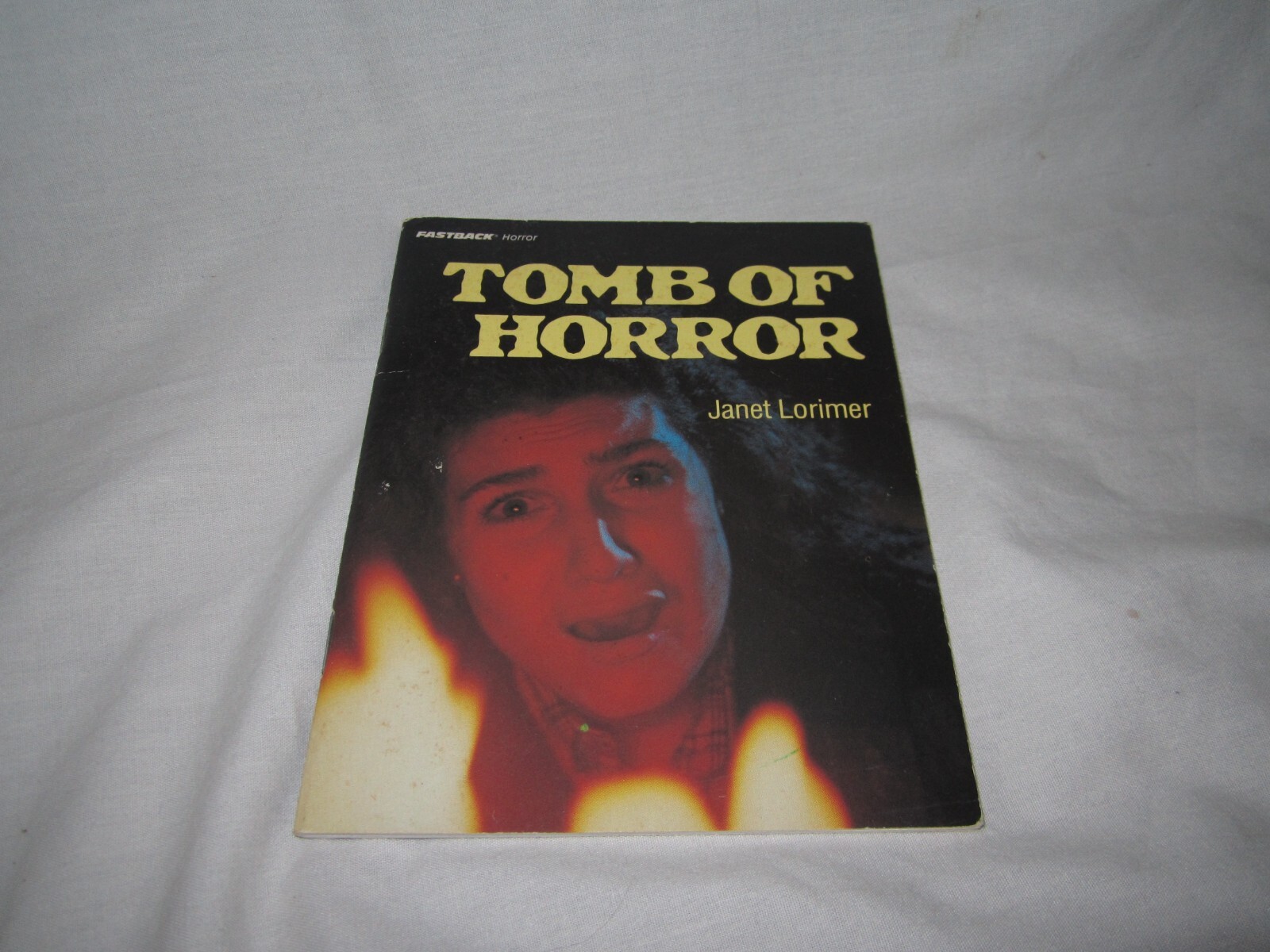RARE Pocket Book 1985 Fastback Horror Tomb of Horror by Lorimer Janet ...