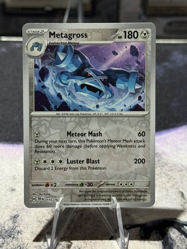 Pokemon Metagross 115/162 Sv05: Temporal Forces Reverse Holo | eBay
