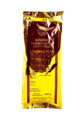 Harischandra BLACK COFFEE POWDER 100% Real Freshness Ceylon Pure ...