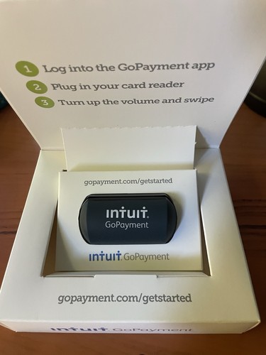 Intuit GoPayment Credit Debit Card Reader Quickbooks 3.5mm Jack Xlnt Go ...