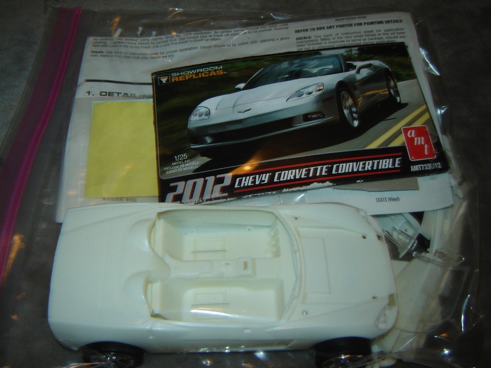 Junk yard Model kits for Rebuild or Parts 7 kits w/4 zip lock bags Misc ...