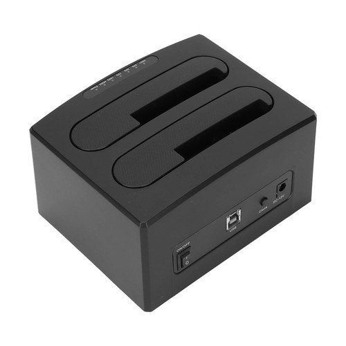 Hard Drive Reader USB 3.0 To I II III Dual Bay External HDD Docking Sta ...