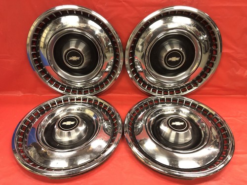1968-1969 Chevrolet Impala Bel Air Biscayne 15" Hubcaps | Set of 4 | OE ...