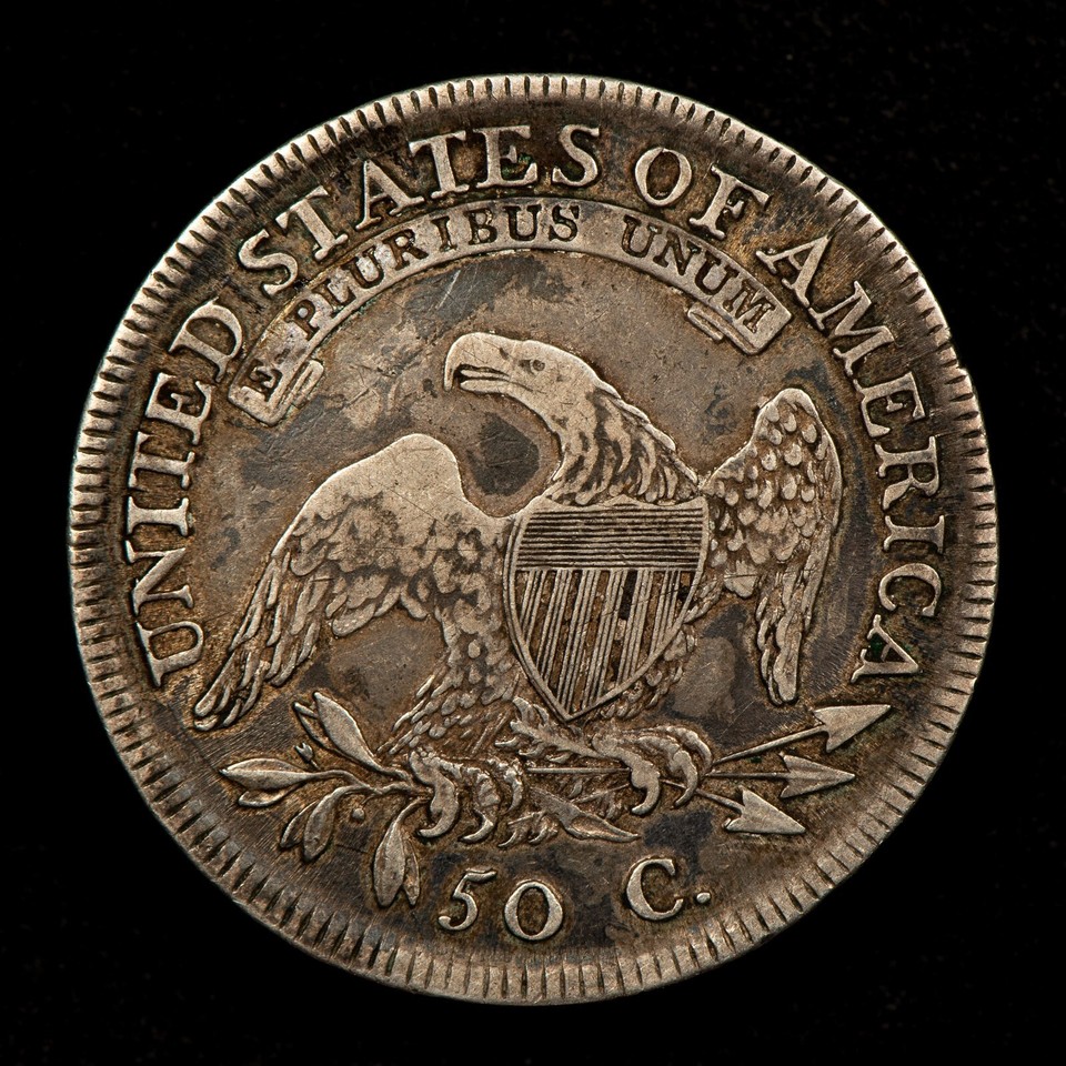 1809 50c Capped Bust Silver Half Dollar - VF+/XF - SKU-H3530 | eBay