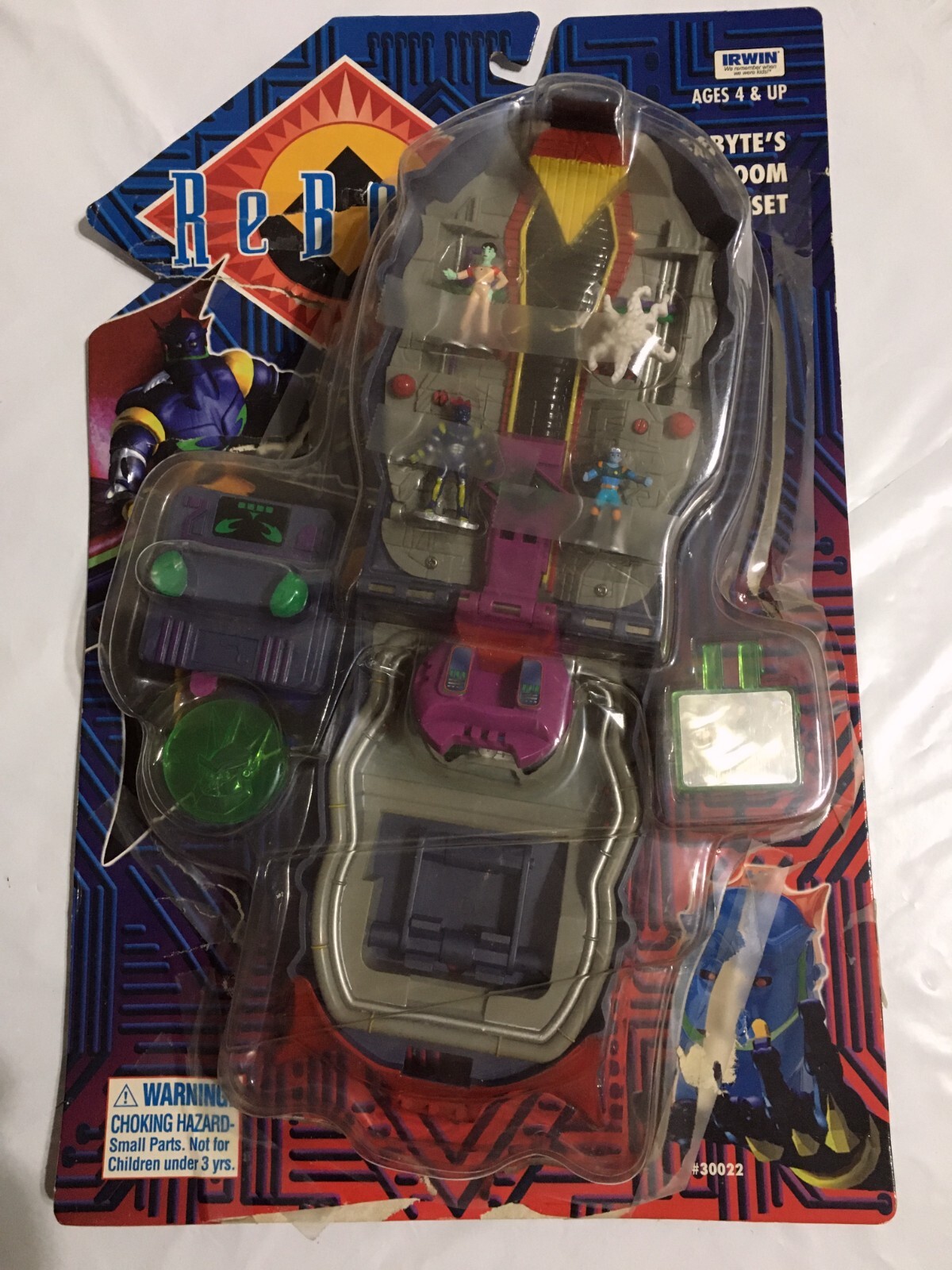 1995 Reboot Megabyte's Throne Room Playset Irwin #30022 Came Loose from ...