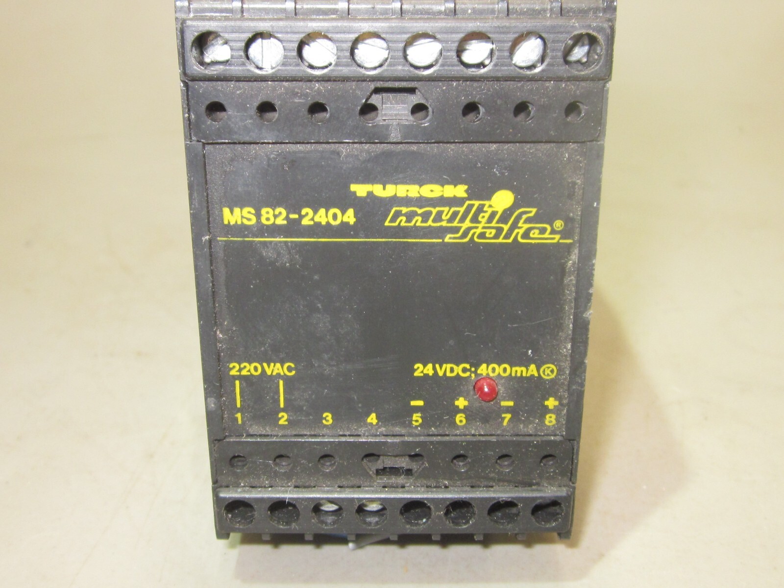 TURCK MS 82-2404 Netzgerät Power Supply 24V DC, 220V AC 400 mA (16 ...