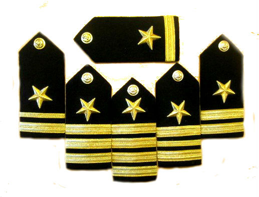 AUTHENTIC US NAVY LINE OFFICERS HARD SHOULDER BOARDS RANKS Hi QUALITY ...